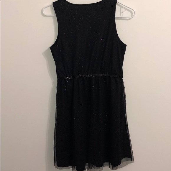 total girl | Dresses | Girls Black Sparkly Dress | Poshmark